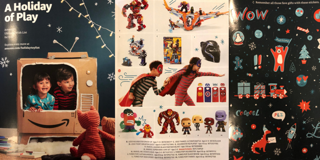 Amazon Delivers First Printed Kids Holiday Toy Catalog » Speaking Human